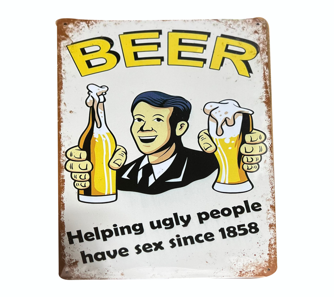 Beer - Tin Sign - nsejt.mt