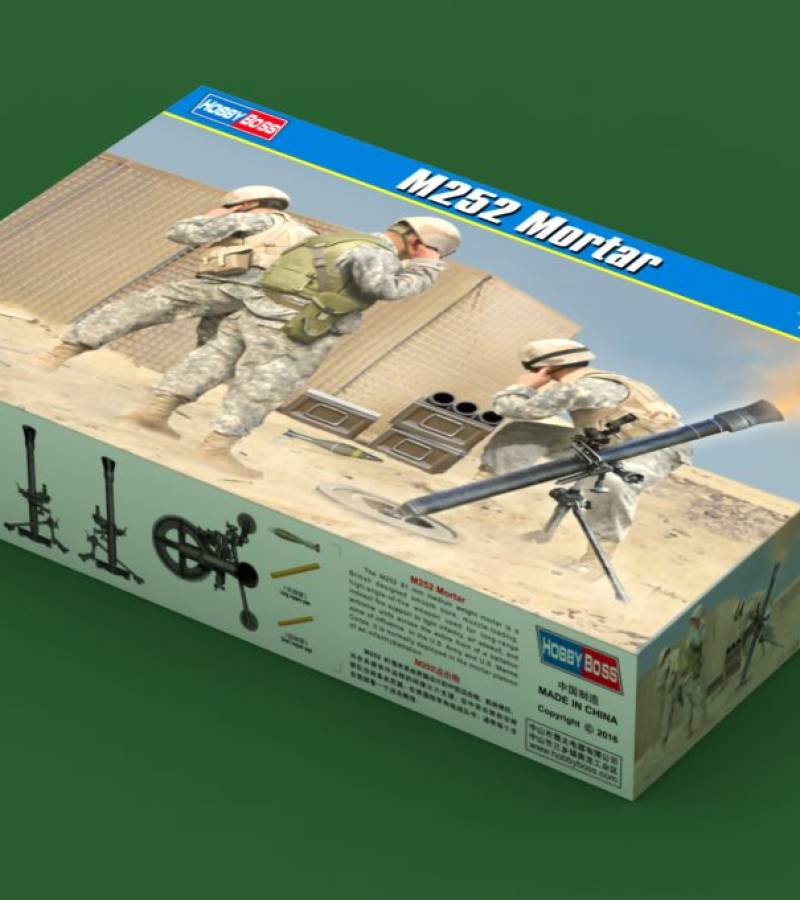 1:3 M252 MORTAR - Malta Scale Model Shop