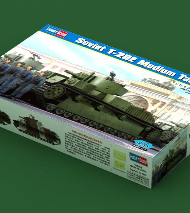 1:35 SOVIET T-28E MEDIUM TANK - Malta Scale Model Shop
