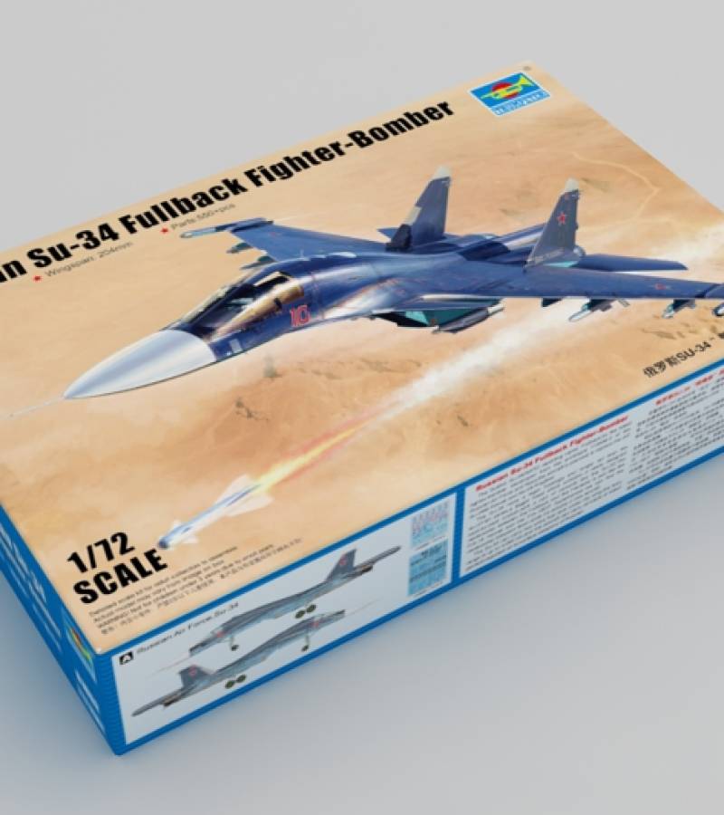 1:72 RUSSIAN SU-34 FULLBACK FIGHTER-BOMBER - Malta Scale Model Shop