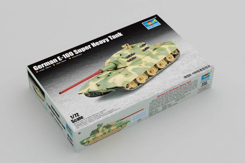 1:72 GERMAN E-100 SUPER HEAVY TANK - Malta Scale Model Shop