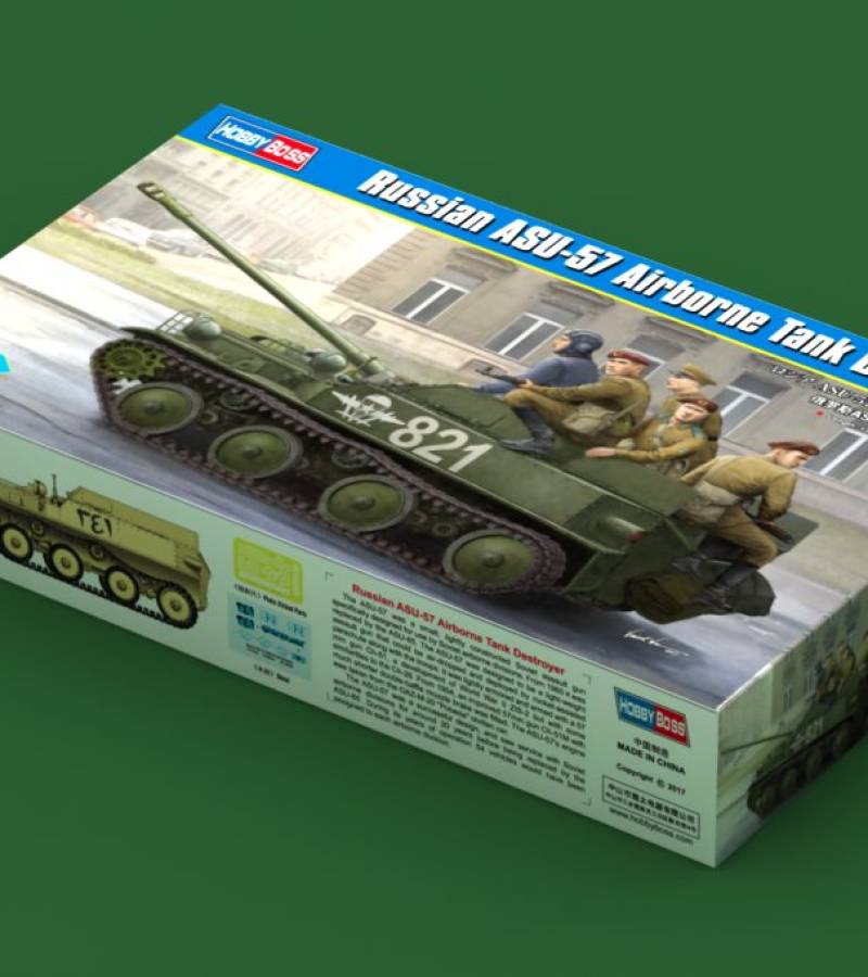 1:35 RUSSIAN ASU-57 AIRBORNE TANK DESTROYER - Malta Scale Model Shop