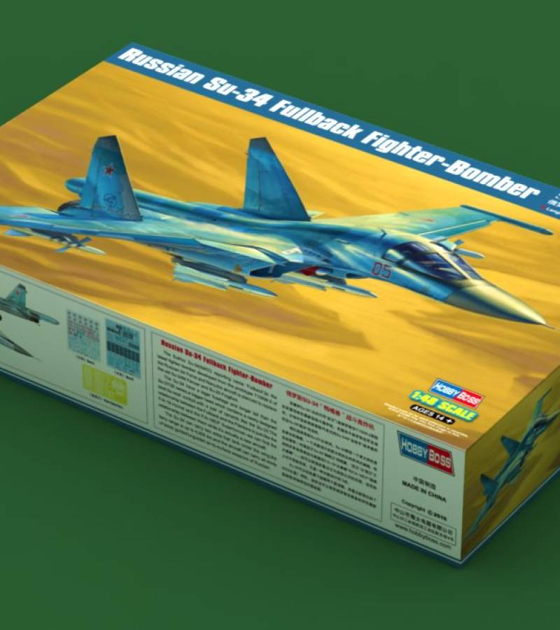 1:48 RUSSIAN Su-34 FULLBACK FIGHTER-BOMBER - Malta Scale Model Shop