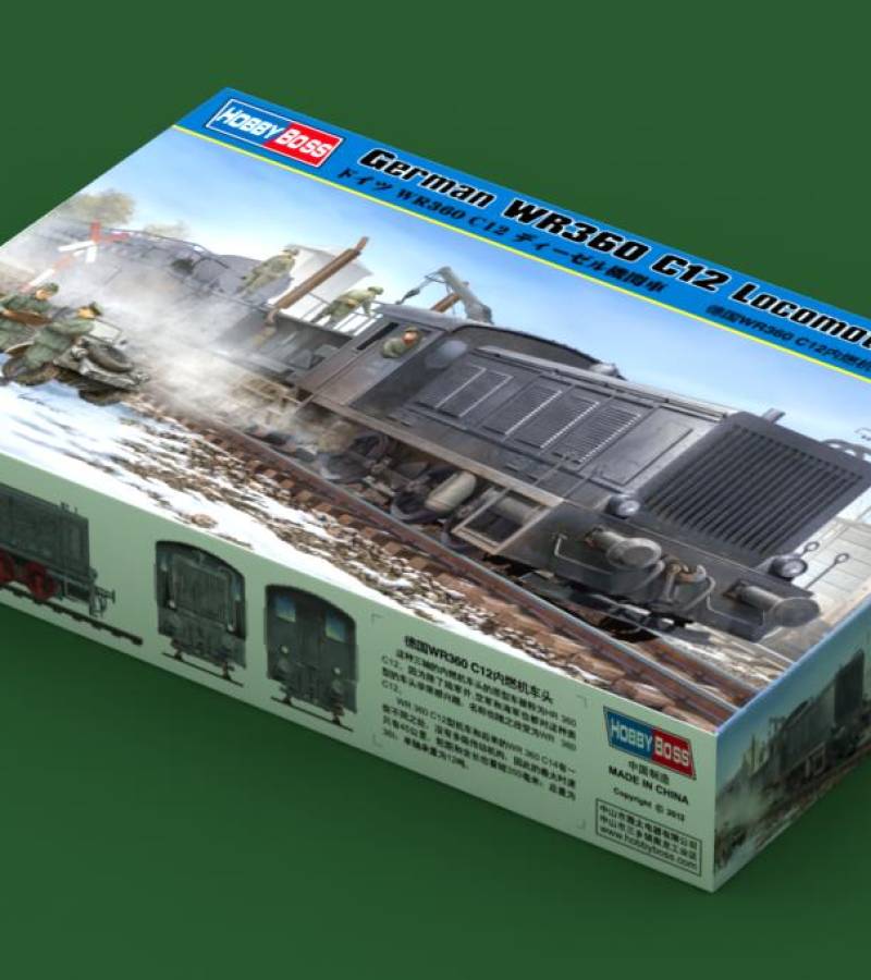 1:72 GERMAN WR360 C12 LOCOMOTIVE - Malta Scale Model Shop