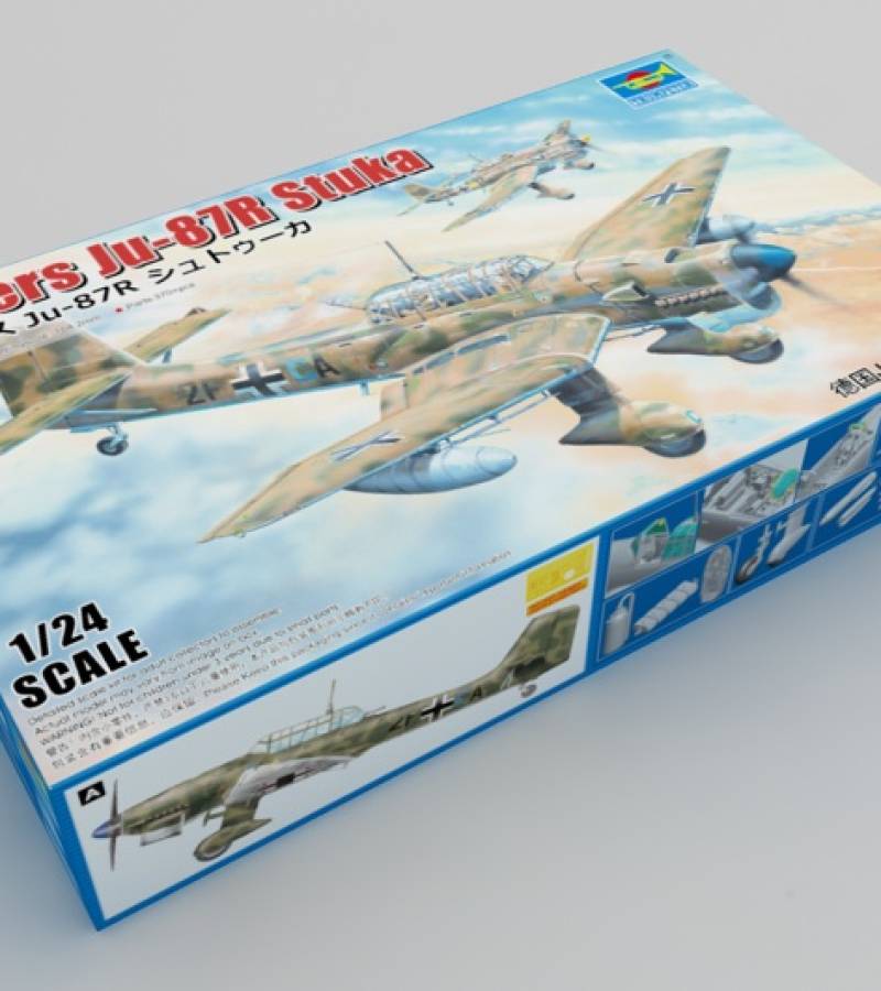1:24 JUNKERS JU-87R STUKA - Malta Scale Model Shop