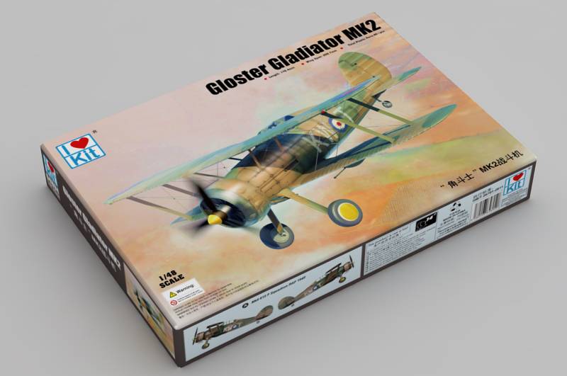 1:48 GLOSTER GLADIATOR MK2 - Malta Scale Model Shop