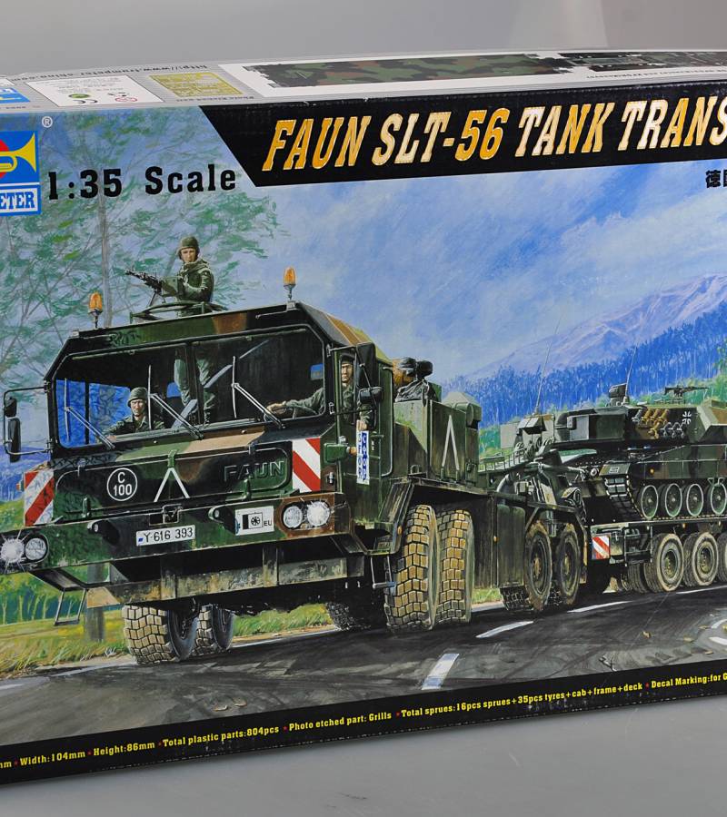1:35 FAUN ELEPHANT SLT-56 PANZER TRANSPORTER - Malta Scale Model Shop
