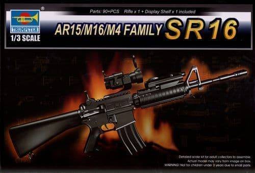 1:3 AR15/M16/M4 FAMILY-M16 GUN - Malta Scale Model Shop