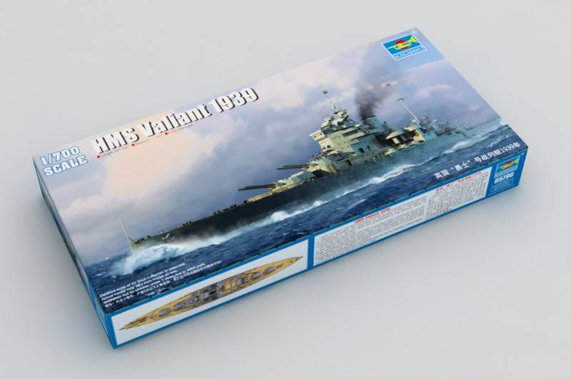 1:700 HMS VALIANT 1939 - Malta Scale Model Shop