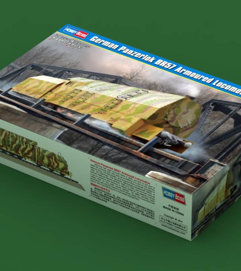 1:72 GERMAN PANZERLOK BR57 ARMOURED LOCOMOTIVE - Malta Scale Model Shop