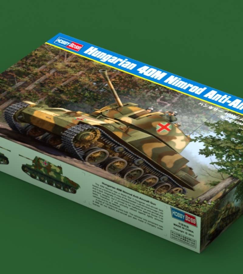 1:35 HUNGARIAN 40M NIMROD ANTI-AIRCRAFT GUN - Malta Scale Model Shop