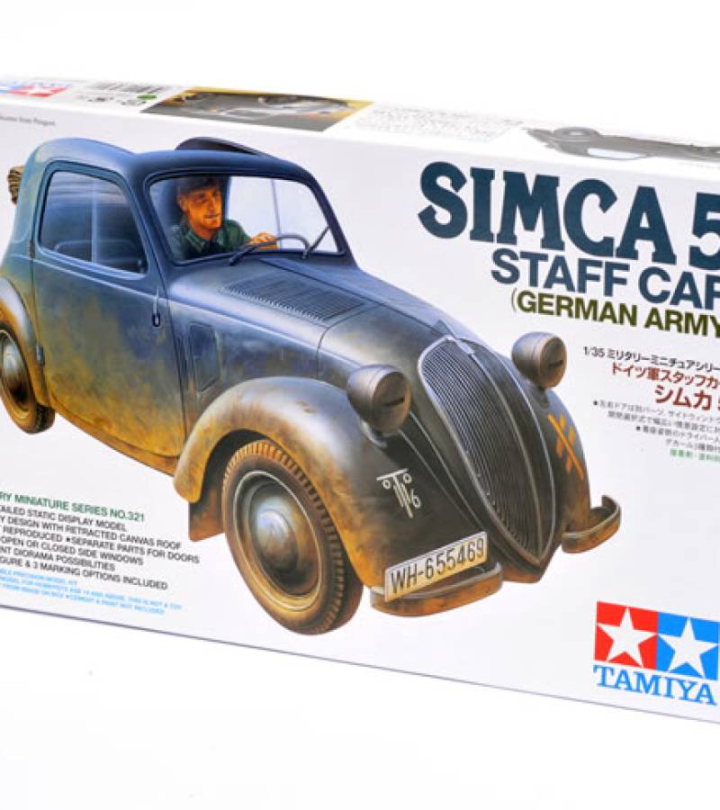 1:35 SIMCA 5 STAFF CAR GERMANY ARMY - Malta Scale Model Shop