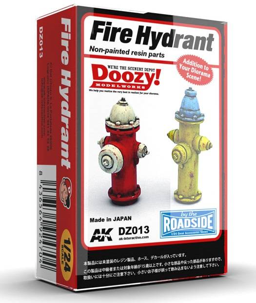 1:24 FIRE HYDRANT - Malta Scale Model Shop