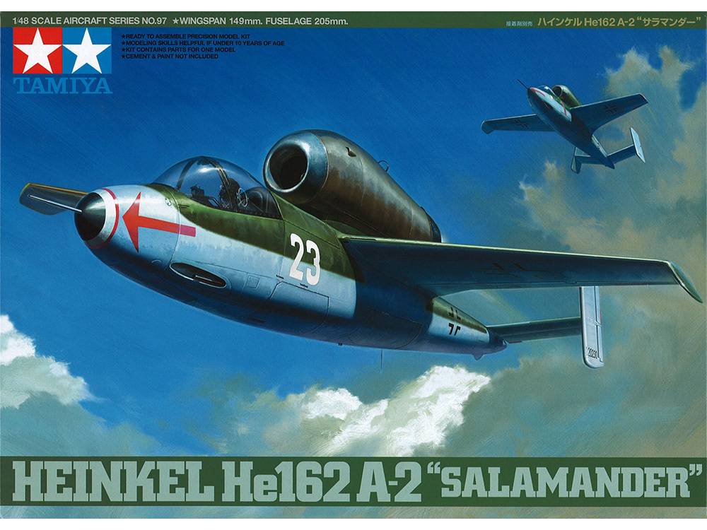 1:48 HEINKEL HE162 A-2 (SALAMANDER) - Malta Scale Model Shop