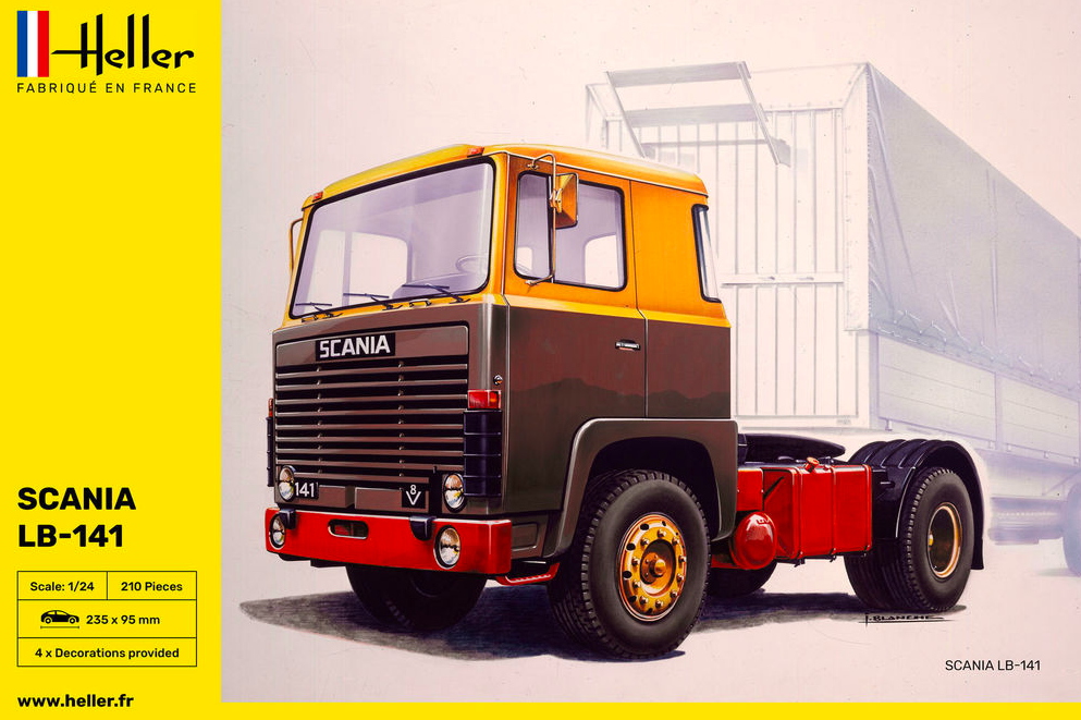 1:24 TRUCK SCANIA LB-141 - Malta Scale Model Shop