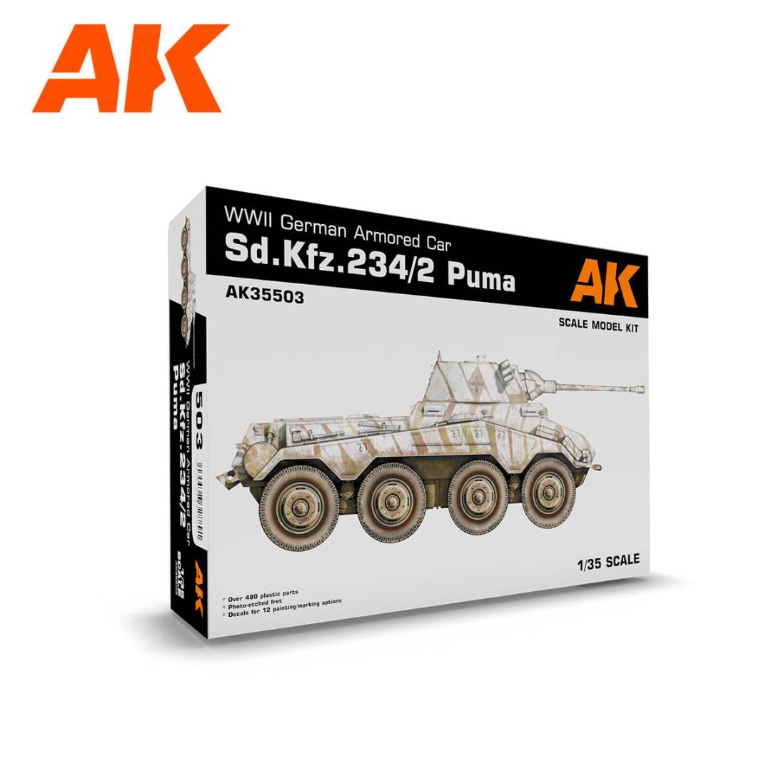 1:35 SD.KFZ.234/2 PUMA - Malta Scale Model Shop