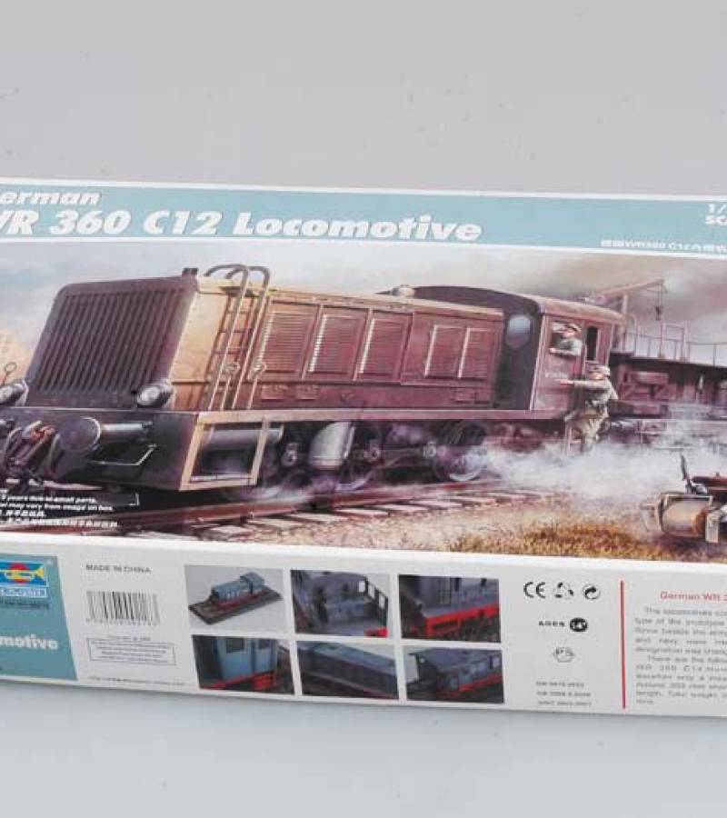 1:35 GERMAN WR 360 C12 LOCOMOTIVE - Malta Scale Model Shop