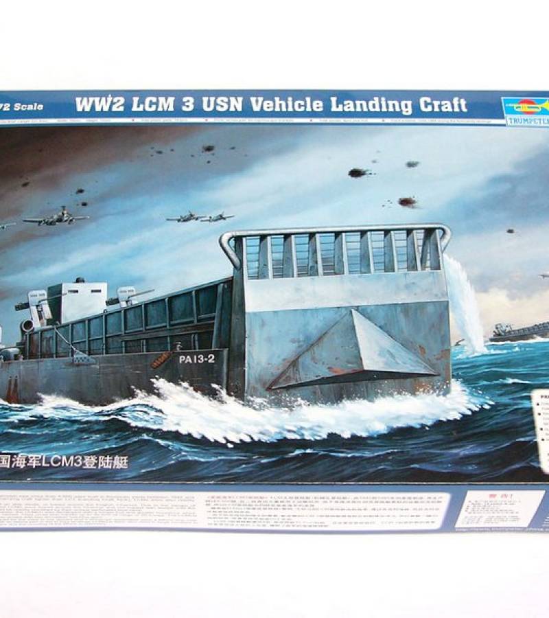 1:72 WWII LCM-3 LANDING CRAFT - Malta Scale Model Shop