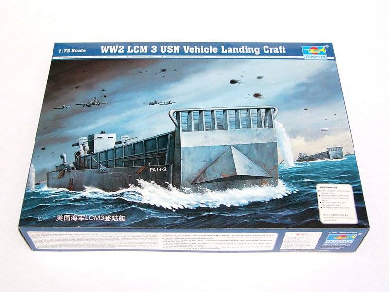1:72 WWII LCM-3 LANDING CRAFT - Malta Scale Model Shop