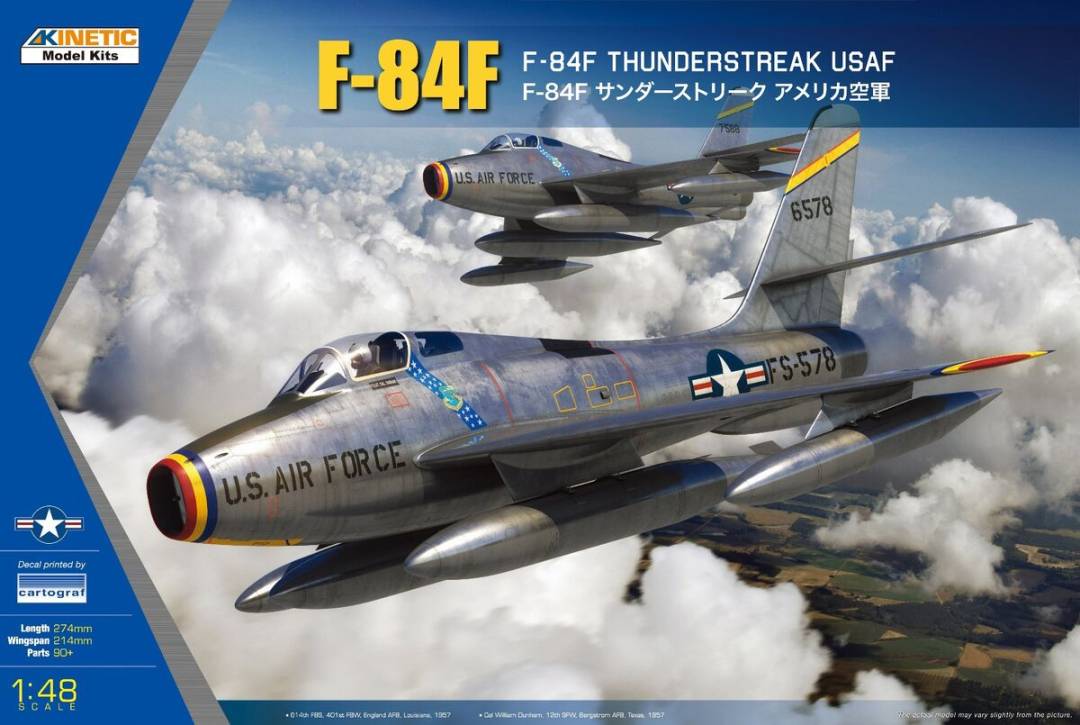 1:48 F-84F THUNDERSTREAK USAF - Malta Scale Model Shop