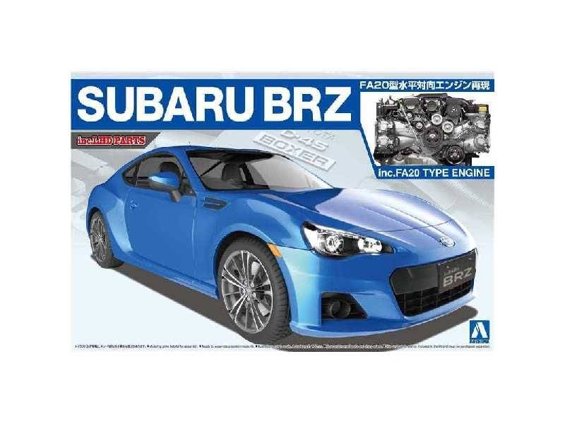 1:24 SUBARU BRZ '12 W/FULL ENGINE DETAIL - Malta Scale Model Shop
