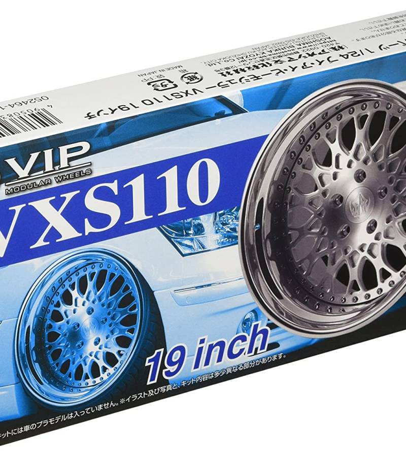 1:24 VIP MODULAR VXS110 19inch RIM + TYRE - Malta Scale Model Shop