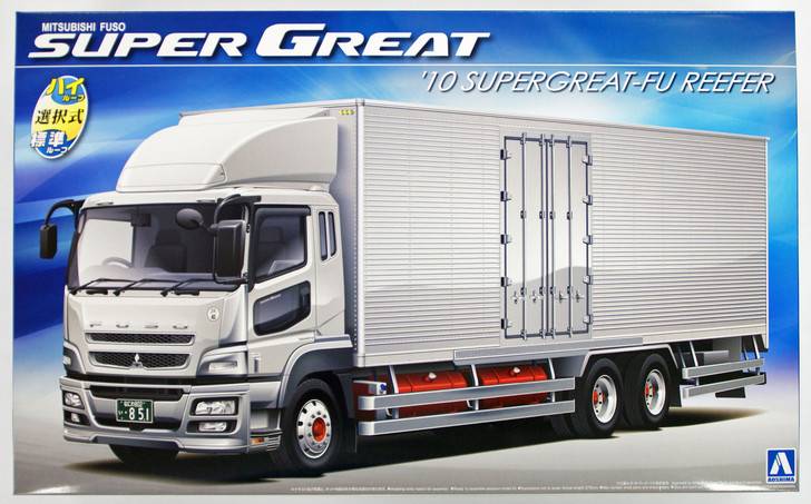 1:32 MITSUBISHI FUSO '10 SUPERGREAT-FU REEFER - Malta Scale Model Shop