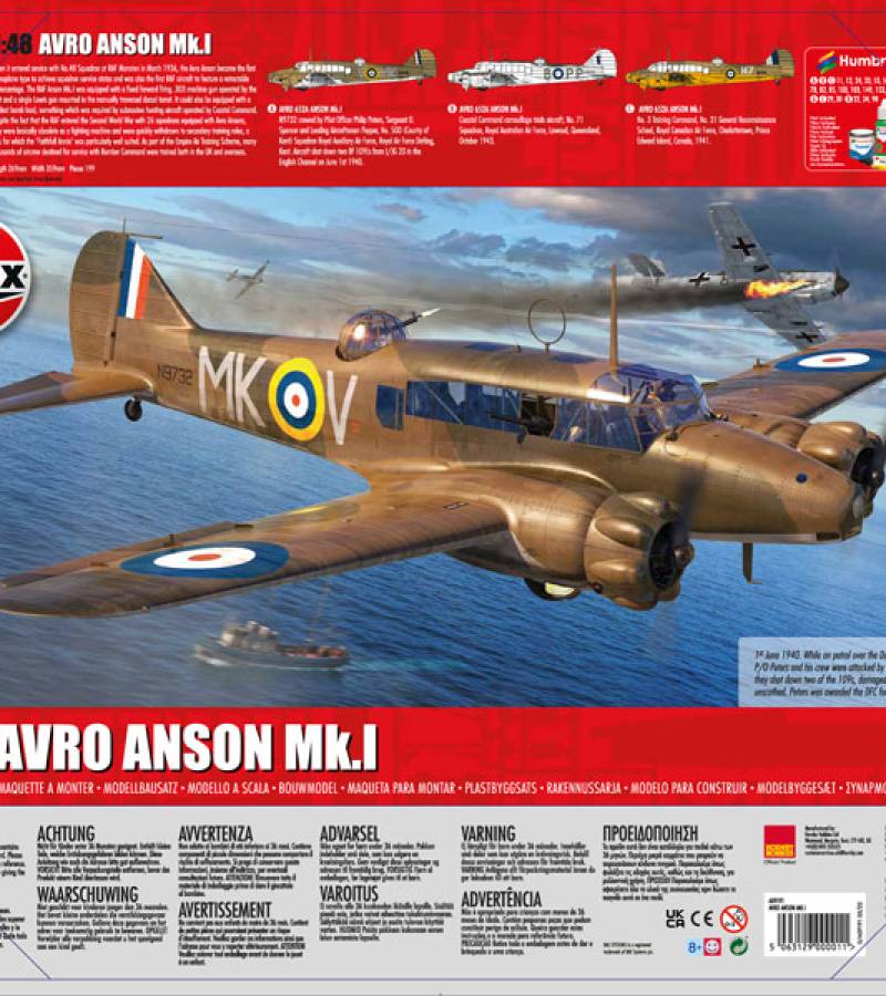 1:48 AVRO ANSON MK.I - Malta Scale Model Shop