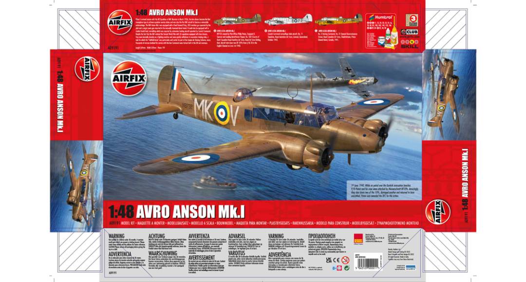 1:48 AVRO ANSON MK.I - Malta Scale Model Shop