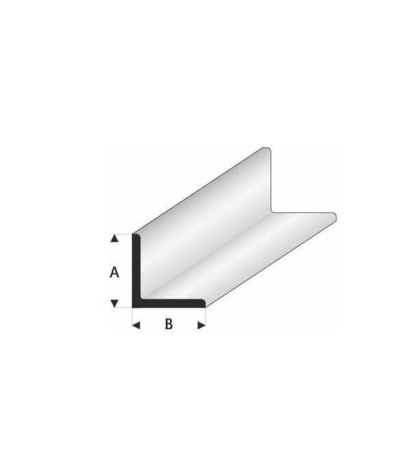 ANGLE STYRENE PROFILE 1.5x1.5mm BLU - Malta Scale Model Shop