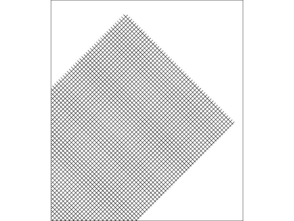 PVC GRID DIAGONAL GRID - Malta Scale Model Shop