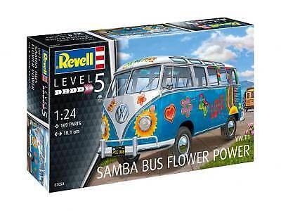 1:24 VW T1 SAMBA BUS FLOWER POWER - Malta Scale Model Shop