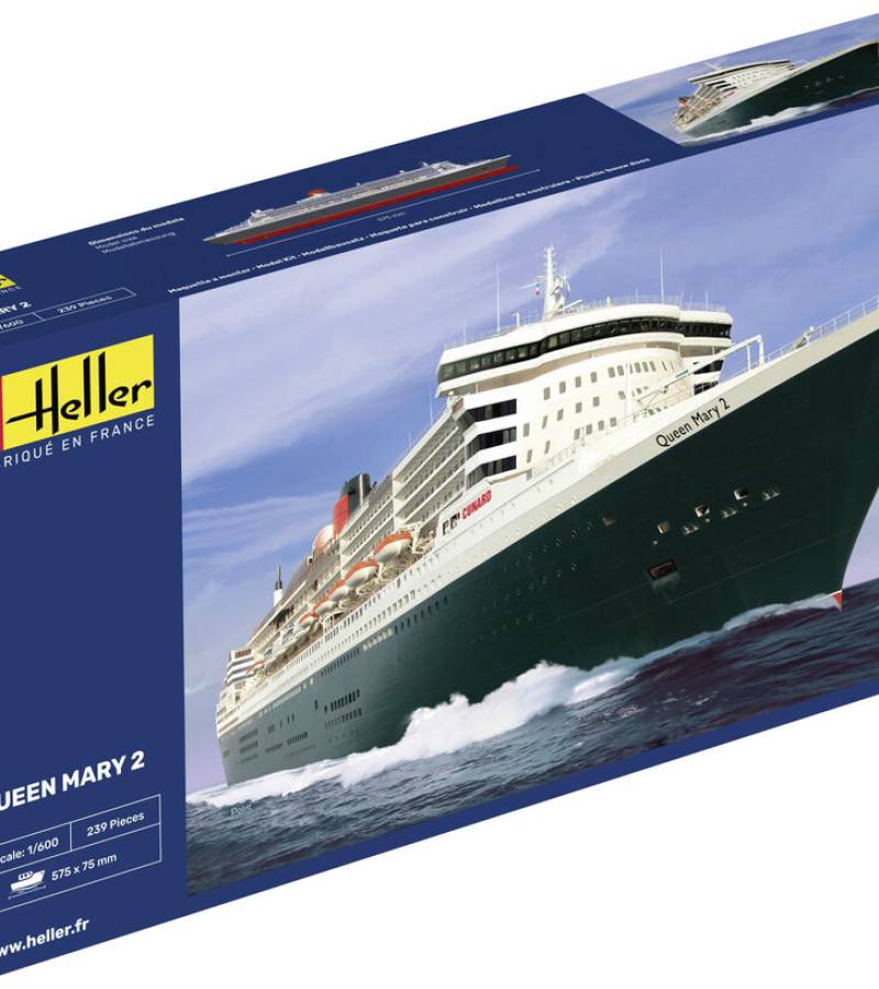 1:600 QUEEN MARY 2 - Malta Scale Model Shop