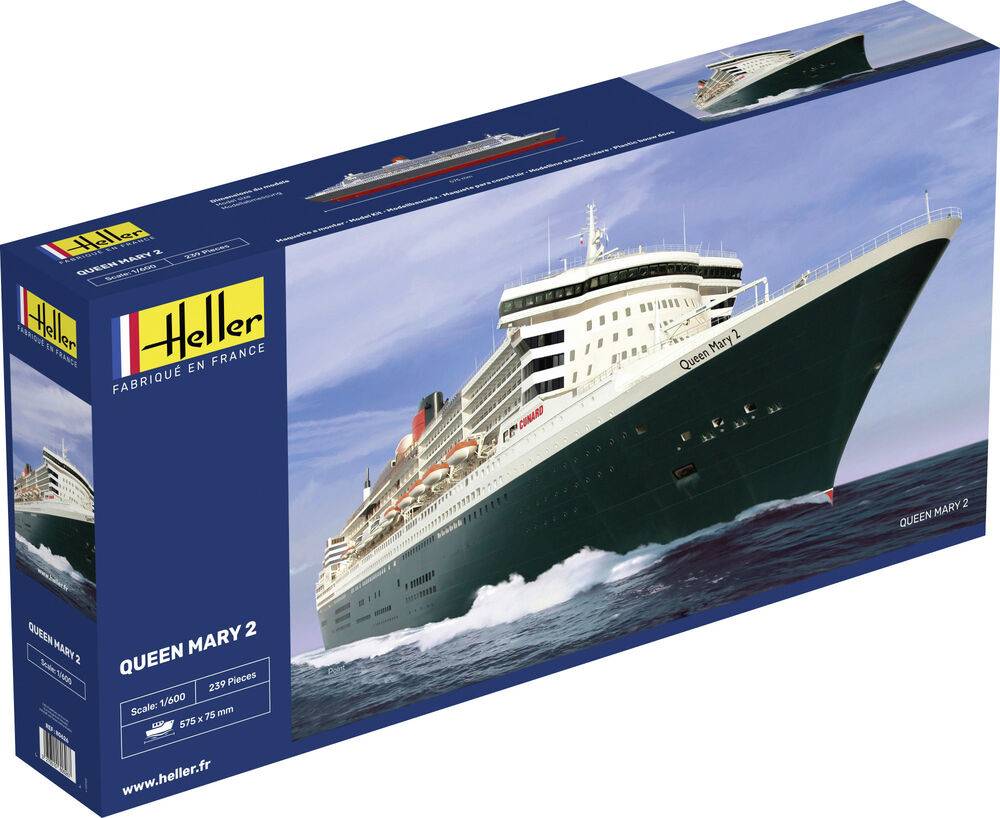 1:600 QUEEN MARY 2 - Malta Scale Model Shop