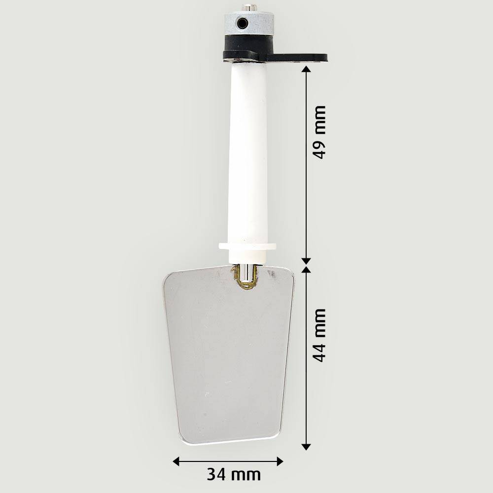 RUDDER MEDIUM COMPLETE RACING - Malta Scale Model Shop
