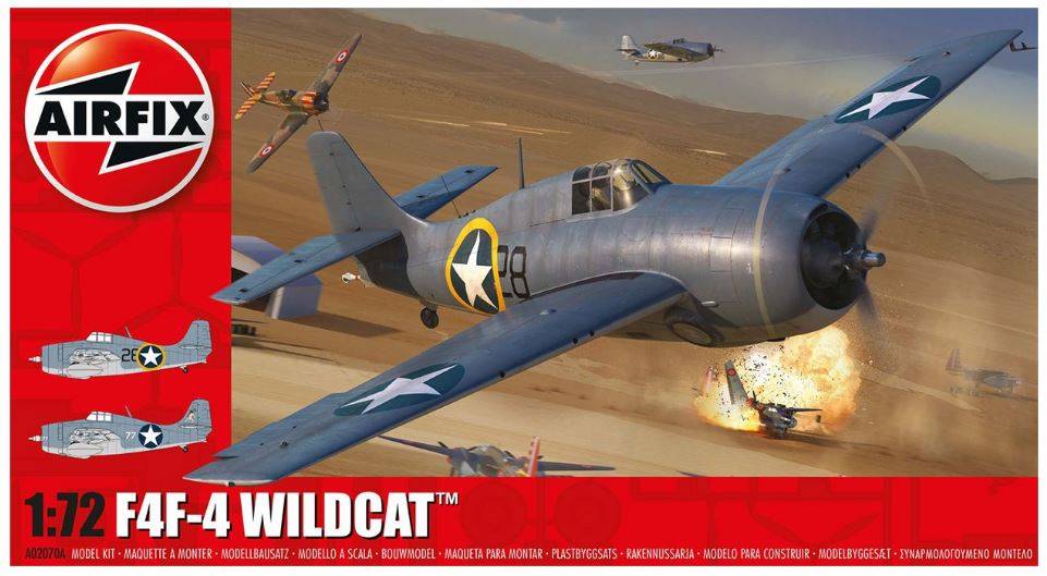 1:72 GRUMMAN F4F-4 WILDCAT - Malta Scale Model Shop