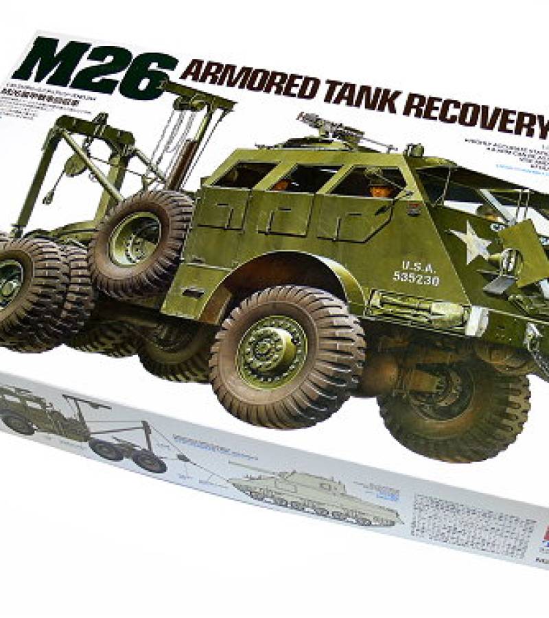 1:35 M26 ARMORED TANK RECOVERY VEHICLE - Malta Scale Model Shop