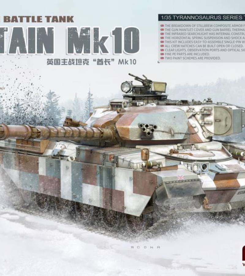 1:35 BRITISH MAIN BATTLE TANK CHIEFTAIN MK10 - Malta Scale Model Shop