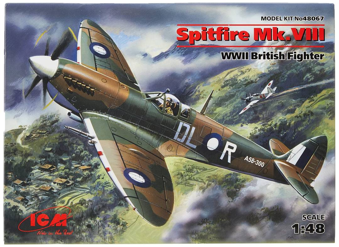 1:48 SPITFIRE Mk.VIII,WWII BRITISH FIGHTER - Malta Scale Model Shop
