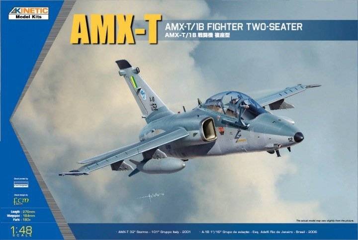 1:48 AMX-T DOUBLE SEAT FIGHTER - Malta Scale Model Shop