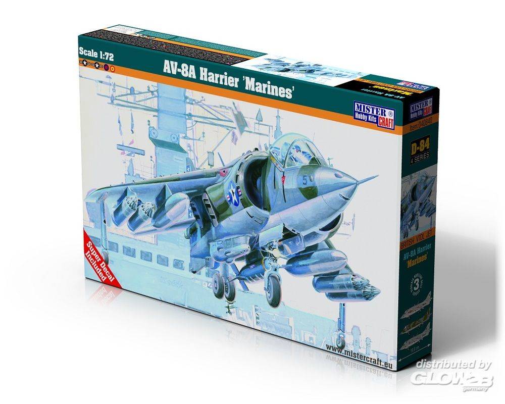 1:72 AV-8A HARRIER MARINES - Malta Scale Model Shop