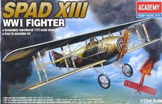 1:72 WWI SPAD XIII - Malta Scale Model Shop