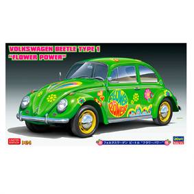 1:24 VOLKSWAGEN BEETLE TYPE 1 "FLOWER POWER" - Malta Scale Model Shop