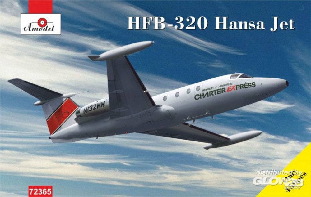 1:72 HFB-320 HANSA JET CHARTER EXPRESS - Malta Scale Model Shop