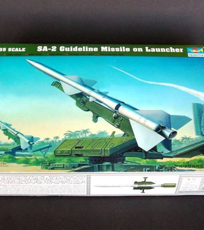 1:35 SAM-2 MISSILE WITH LAUNCHER CABIN - Malta Scale Model Shop