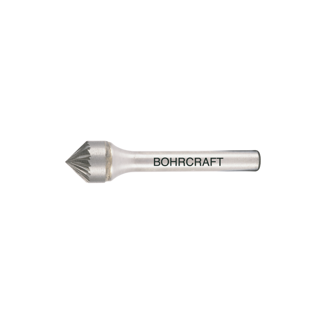 TC rotary burr K countersink 90? 3,0 mm shank 3 mm - C&S Tools