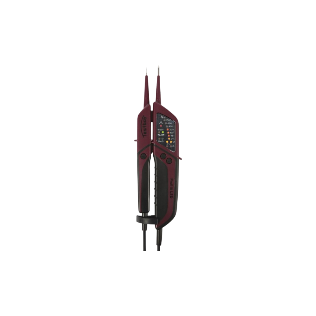 Testboy Profi III LED Two-pole voltage tester with FI-Test - C&S Tools