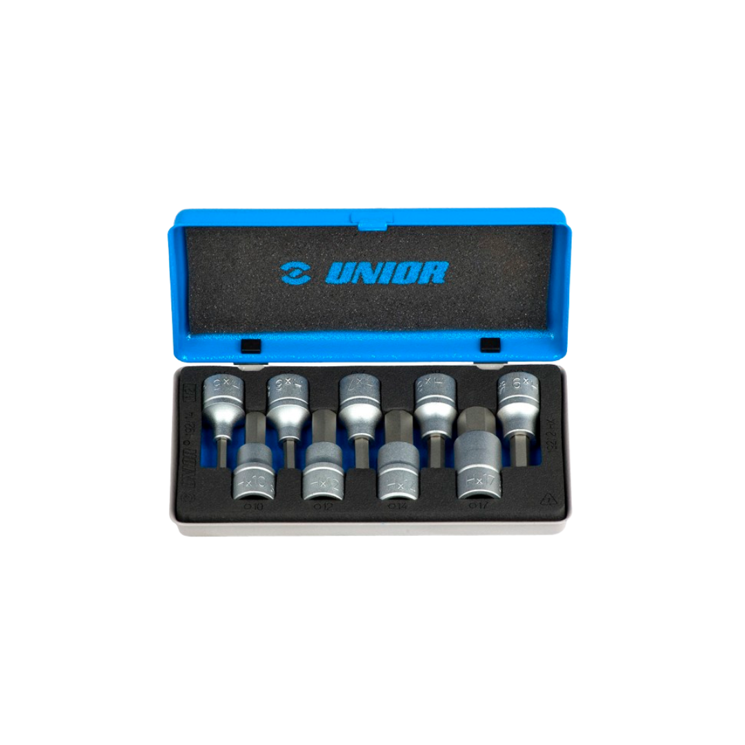 Socket allen Key set 1/2` 5-17mm metal box - C&S Tools