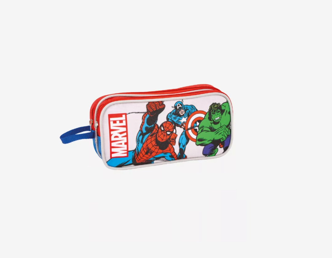 Avengers Double Pencil Case - TinyTwinkleMalta