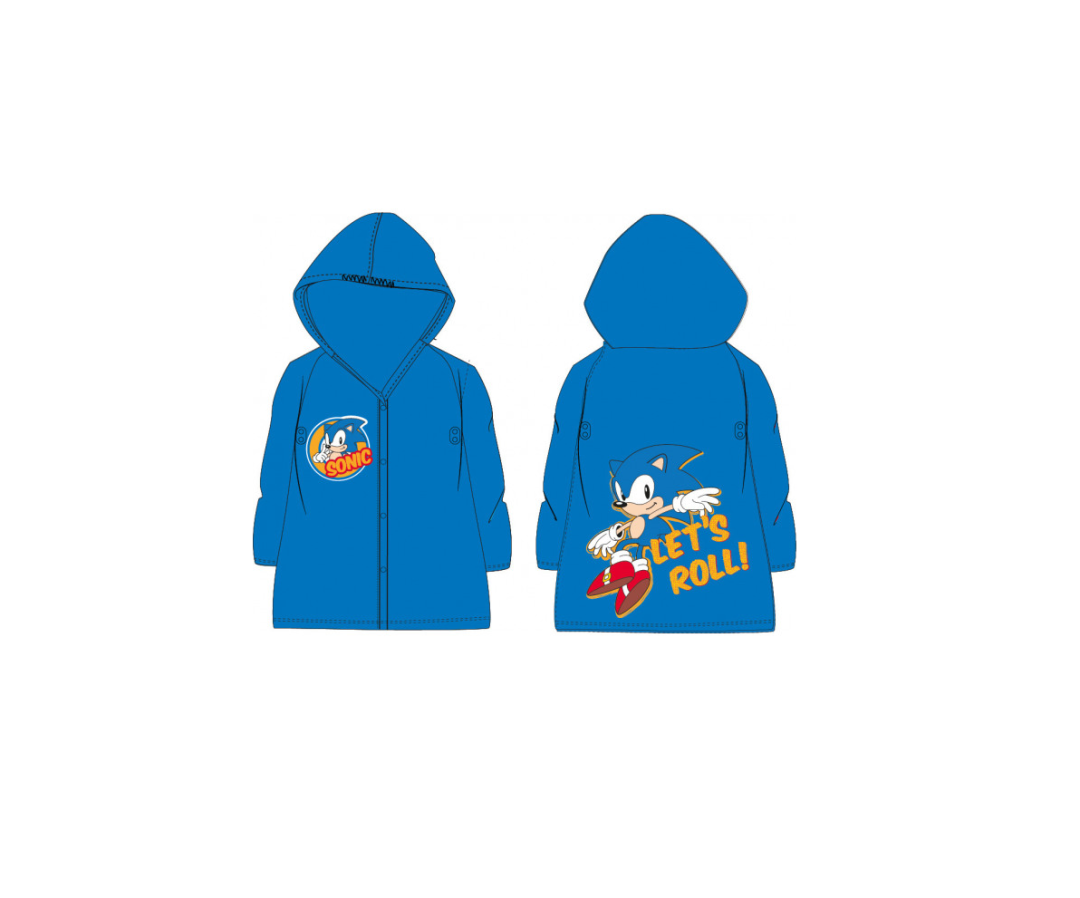 Sonic Rain Coat - TinyTwinkleMalta